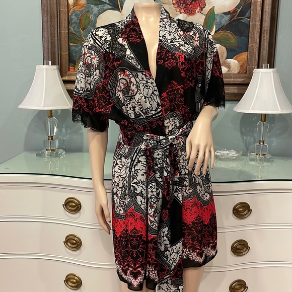 Soma | Intimates & Sleepwear | Soma Sheer Kimono Robe | Poshmark